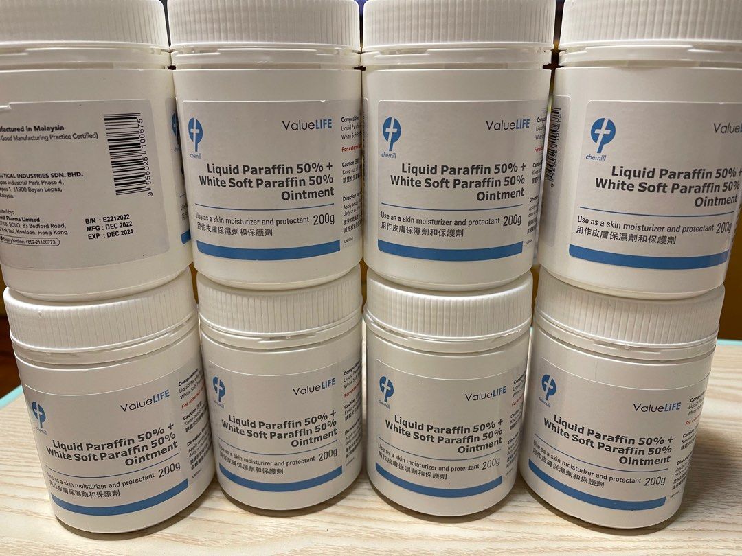 Liquid Paraffin & White Soft Paraffin 50-50, 美容＆個人護理, 沐浴＆身體護理, 沐浴及身體護理 ...