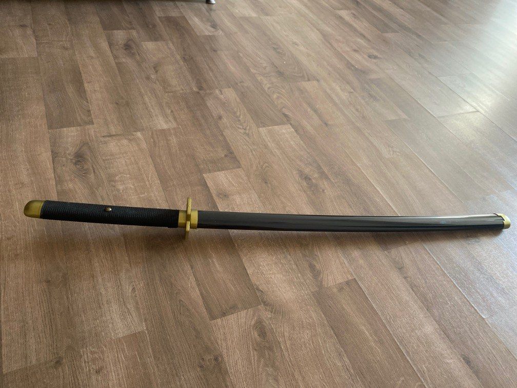 Long katana sword prop cosplay 100cm, Hobbies & Toys, Toys & Games on ...