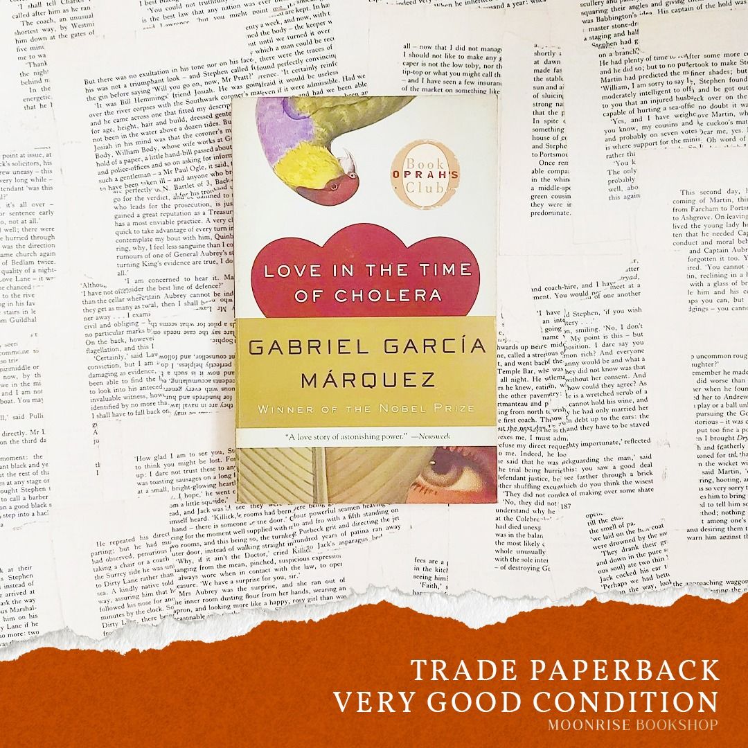 Love in the Time of Cholera by Gabriel García Márquez, Hobbies & Toys ...
