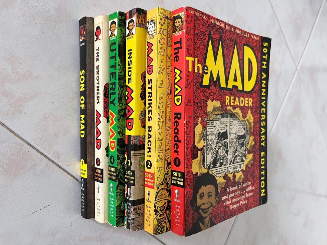 MAD comic books (24 books), Hobbies & Toys, Books & Magazines, Comics ...