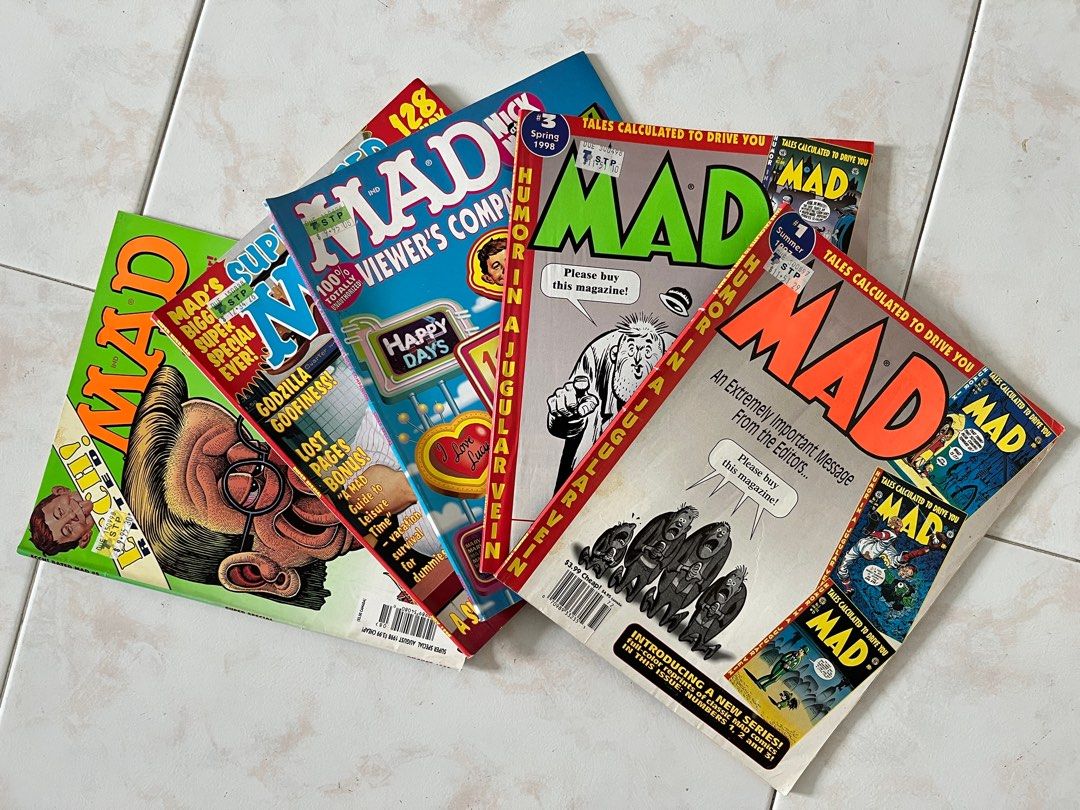 MAD magazines (total 20), Hobbies & Toys, Books & Magazines, Magazines ...