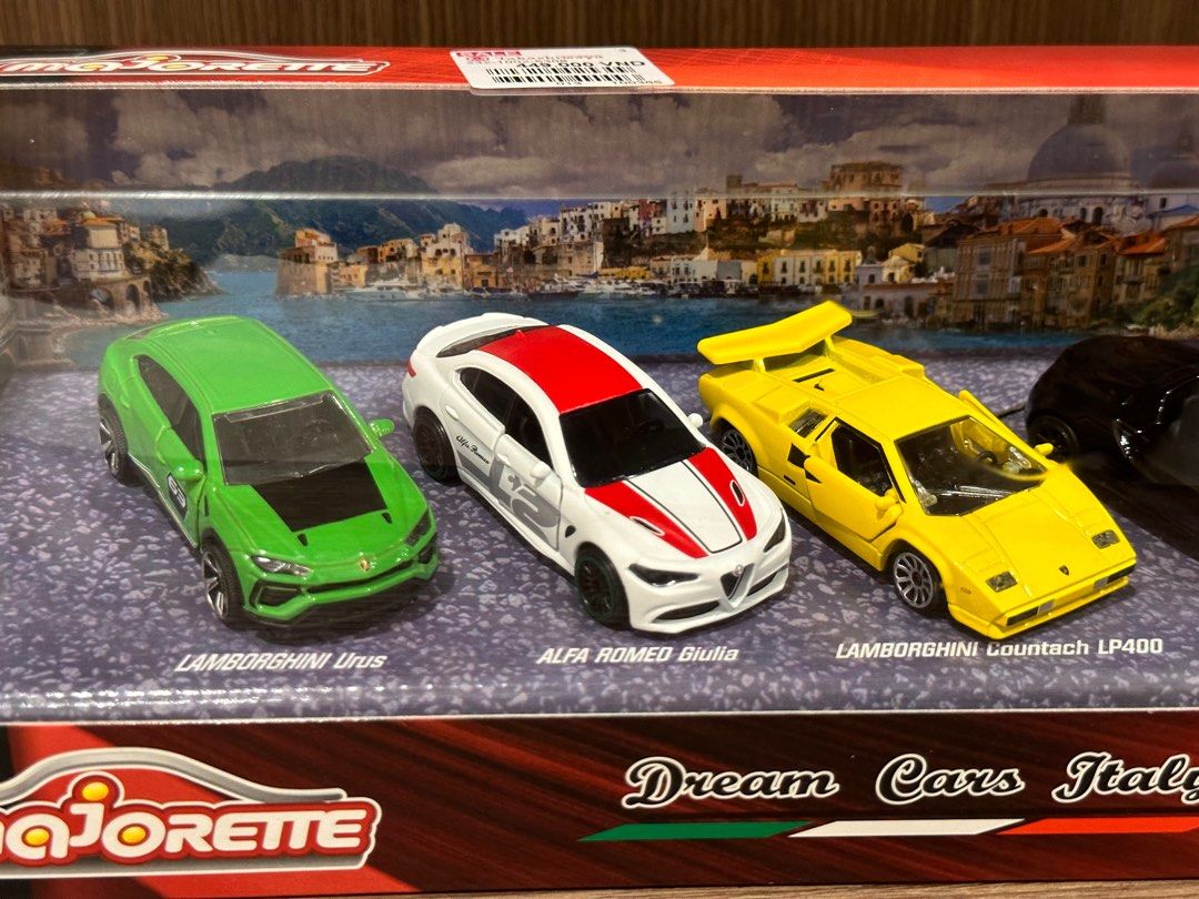 Majorette Dream Cars Italy 5 cars, Hobbies & Toys, Toys & Games on ...