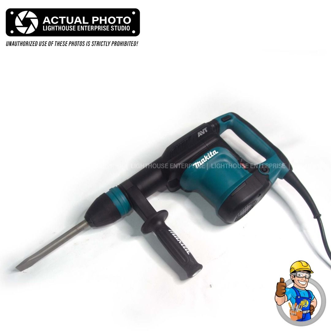 MAKITA 1100W Demolition Hammer (HM0871C) w/FREE 3M Meter *LIGHTHOUSE ...