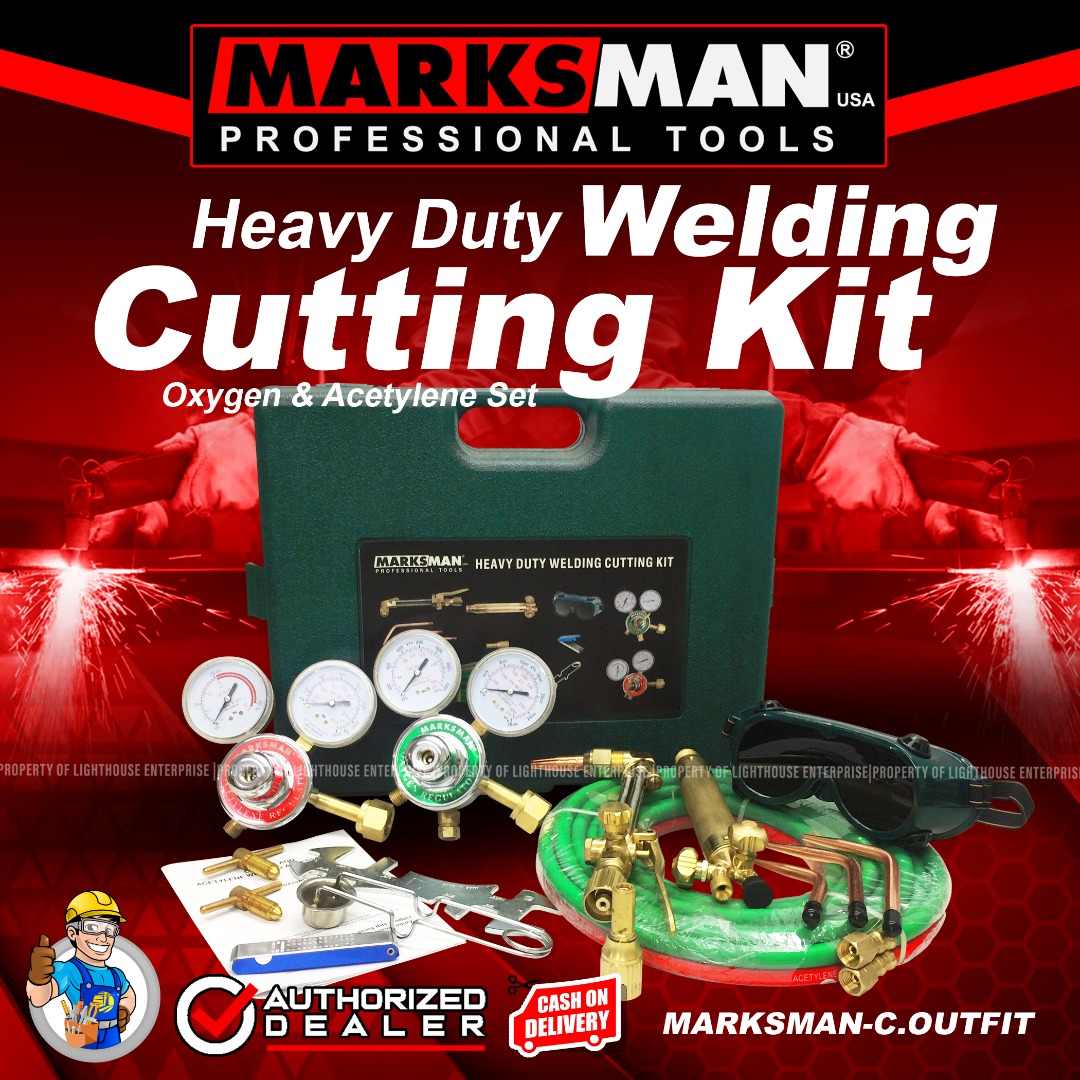 MARKSMAN Heavy duty Welding Cutting Kit / Cutting Outfit (MARKSMAN-C ...