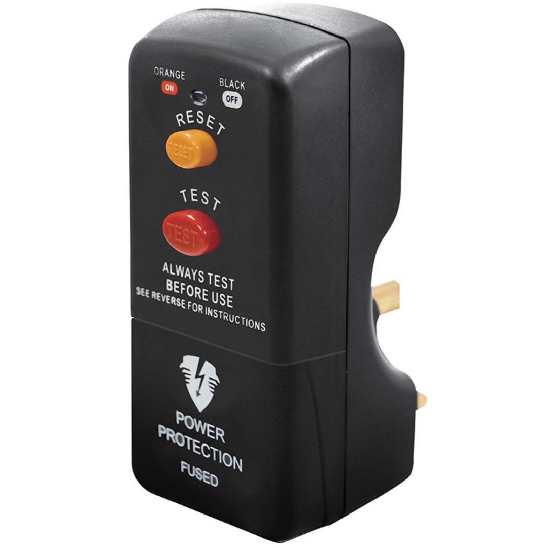 MASTERPLUG RCD PLUG 13A (30MA) for Corded Power Tools or High Power ...