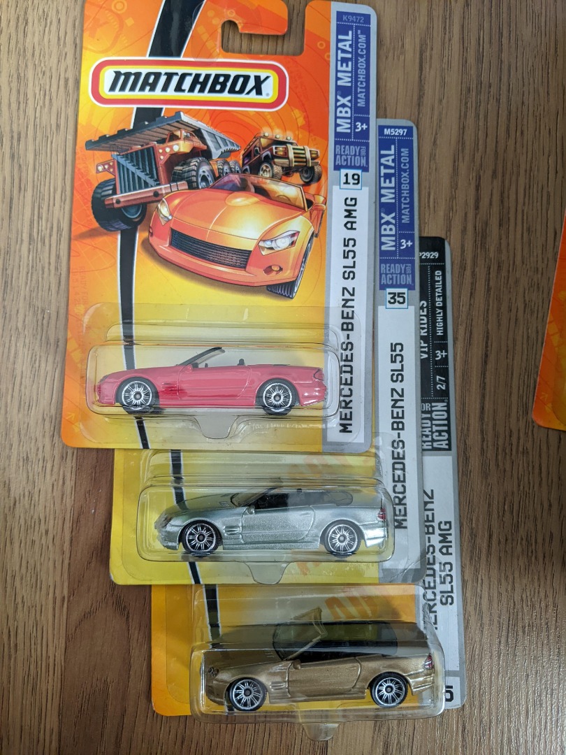 Matchbox Mercedes-Benz SL55 AMG GOLD, Hobbies & Toys, Toys & Games on ...