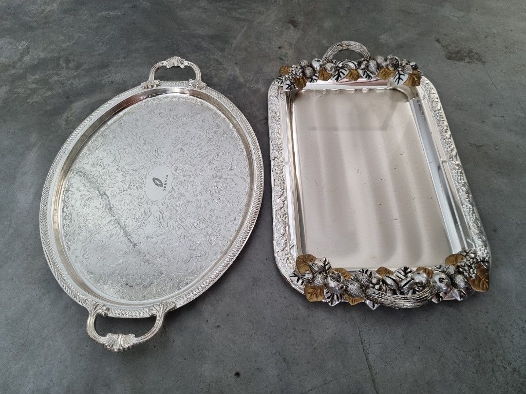 Mayell England & Rococo Tray, Furniture & Home Living, Kitchenware ...