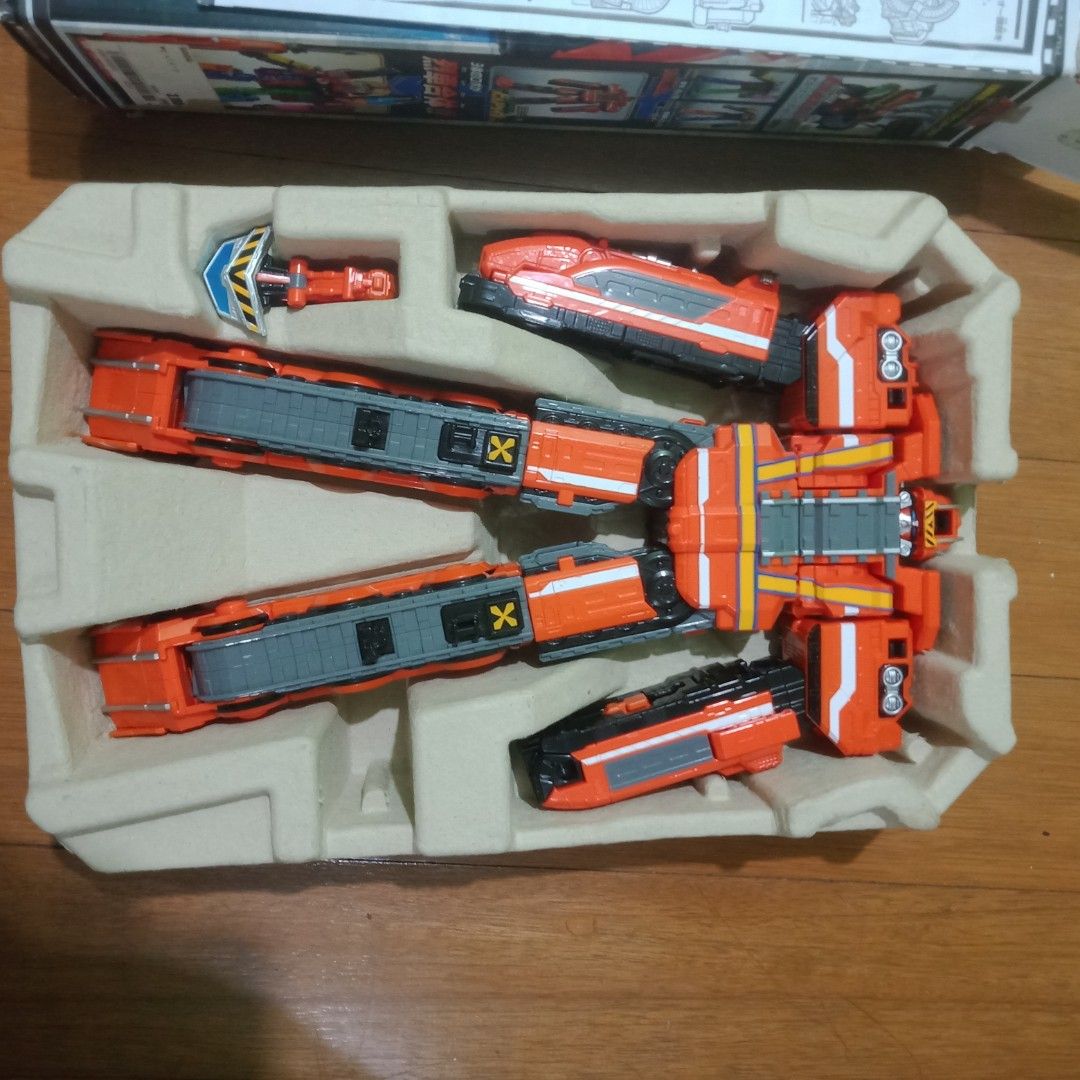 Mecha Max Megazord / Ressha Gatai Sereis 11 DX Build Dai Oh, Hobbies ...