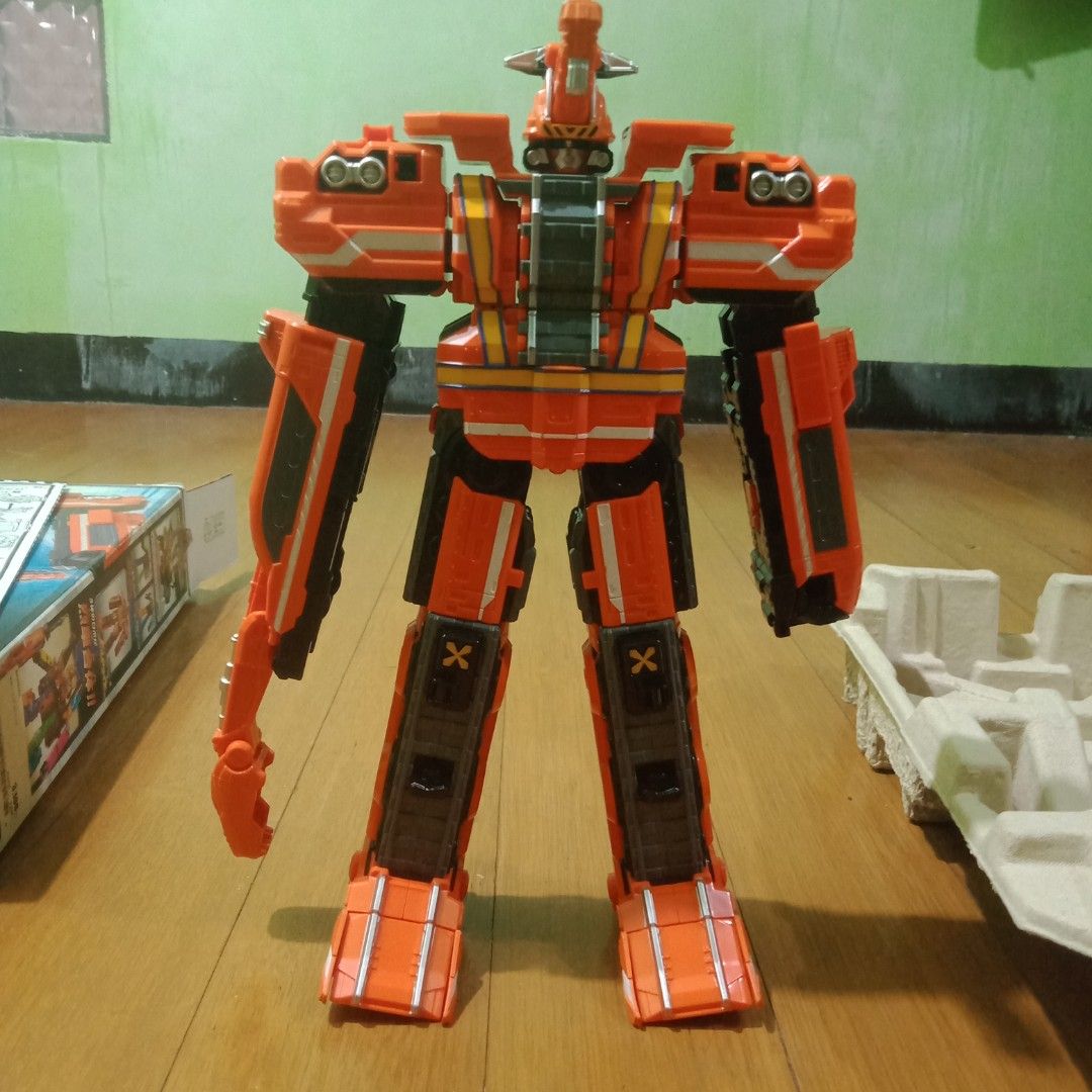 Mecha Max Megazord / Ressha Gatai Sereis 11 DX Build Dai Oh, Hobbies ...