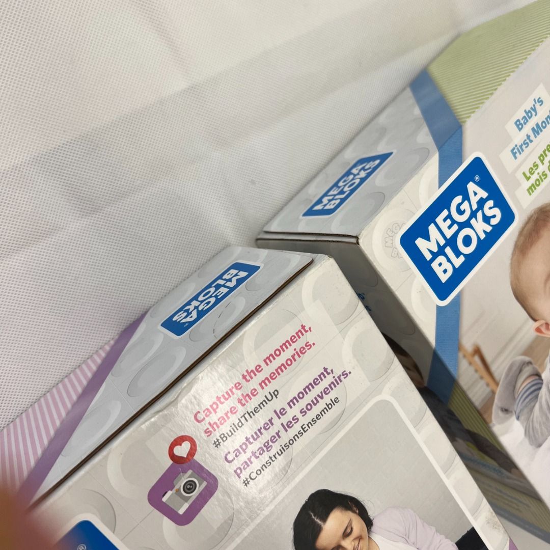 Mega Bloks Baby's First Months Building Set, Babies & Kids, Infant ...