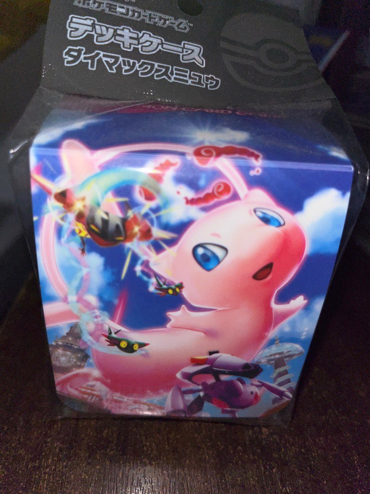 Mew fusion strike deck box pokemon cards, Hobbies & Toys, Toys & Games ...