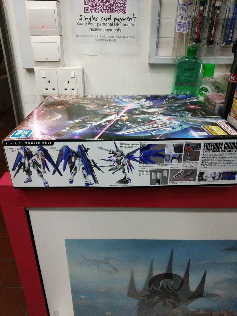 MG Master Grade 1/100 Freedom Gundam Ver. 2.0, Hobbies & Toys, Toys ...