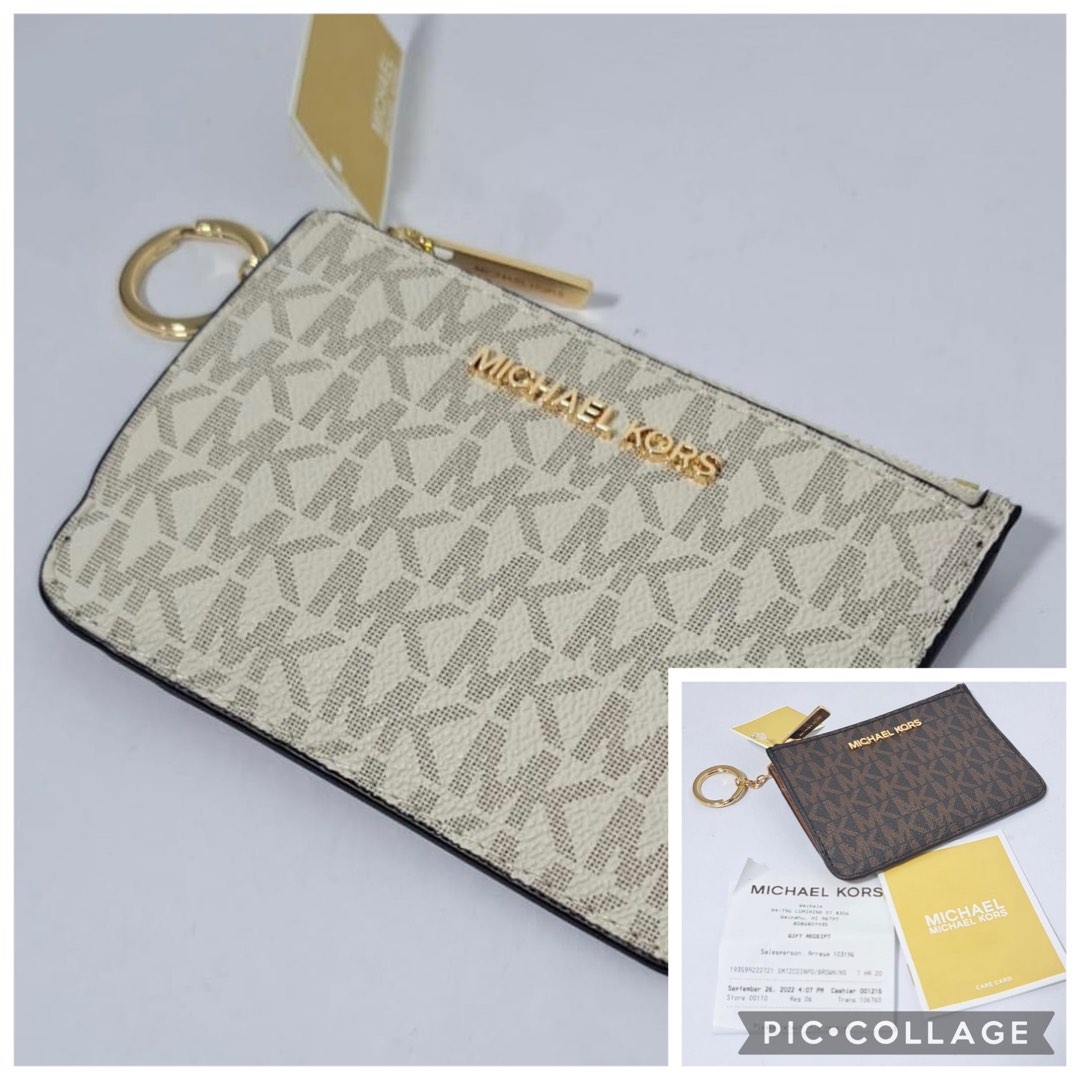 Michael kors small coin pouch Original, Women's Fashion, Bags & Wallets ...