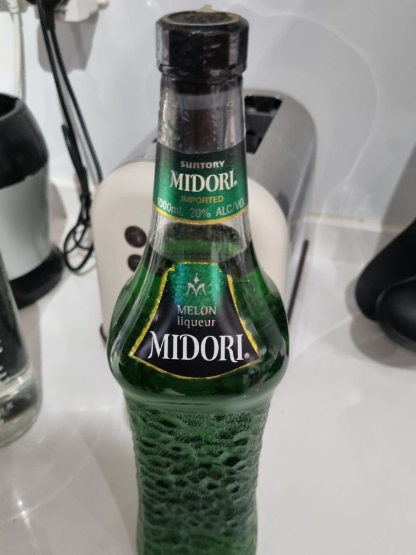 Midori Melon 1000ml, Food & Drinks, Alcoholic Beverages on Carousell