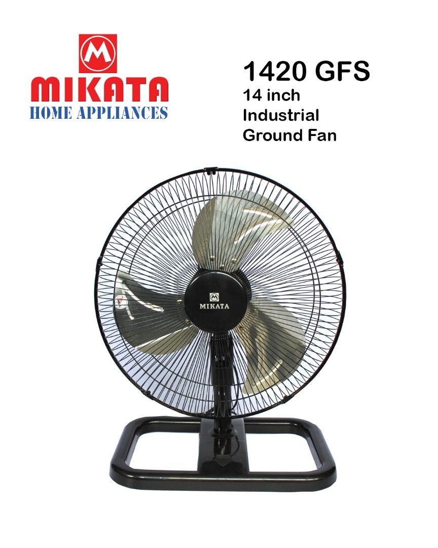 Mikata Industrial Ground Fan 14 inches 1420-GFS on Carousell