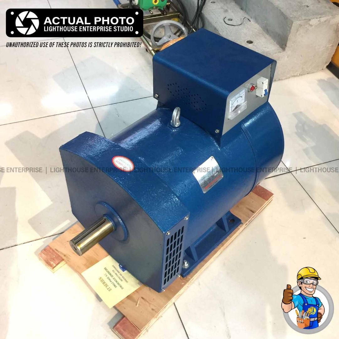 MINDONG Single Phase Alternator A.C. Synchronous Generator (ST-3KW, ST ...