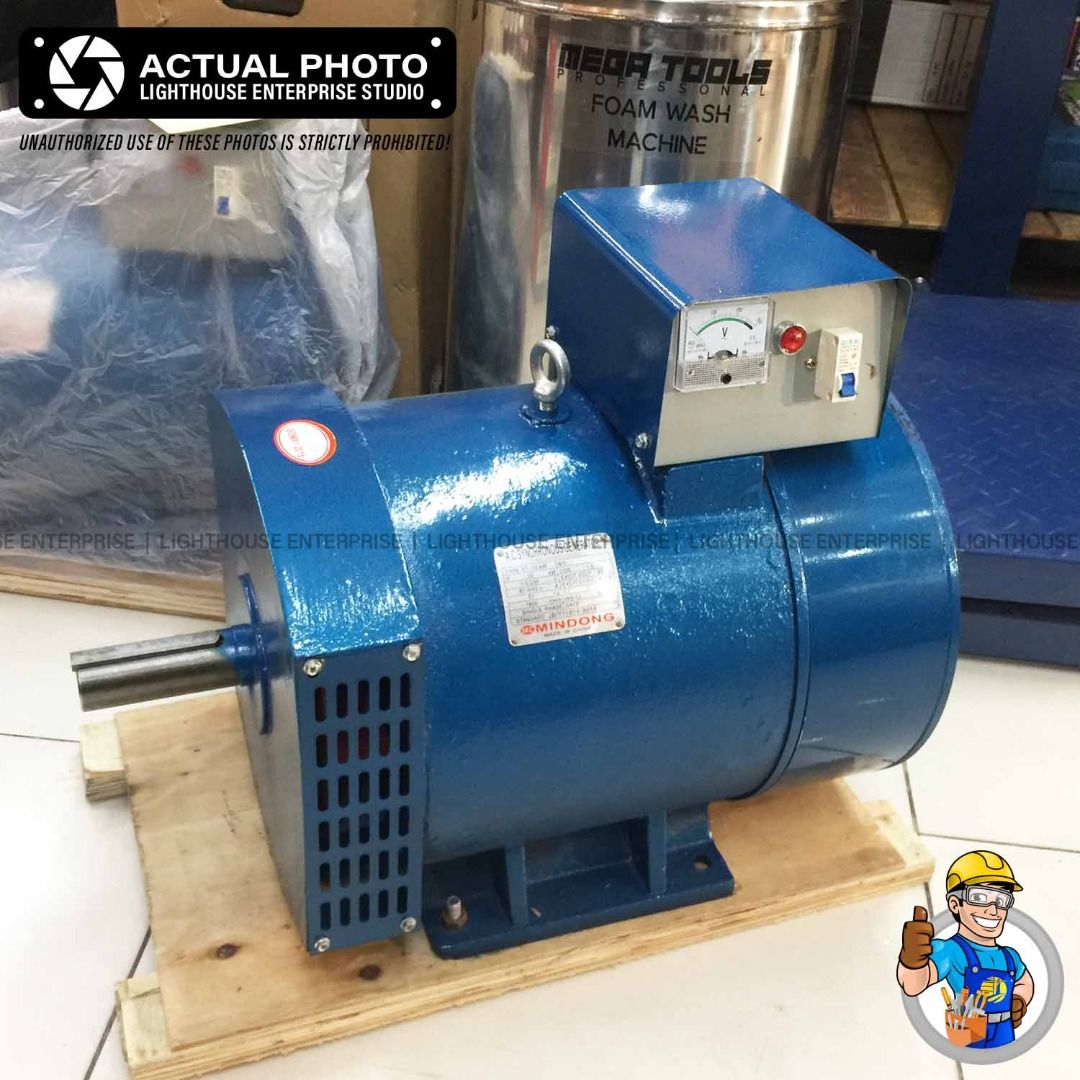 MINDONG Single Phase Alternator A.C. Synchronous Generator (ST-3KW, ST-5KW, ST-10KW, ST-12KW, ST ...