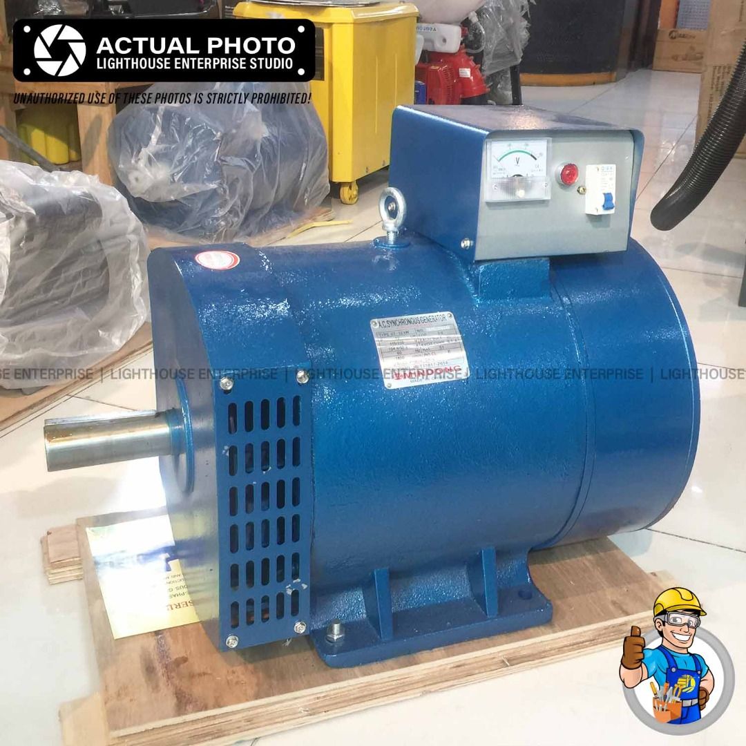 MINDONG Single Phase Alternator A.C. Synchronous Generator (ST-3KW, ST-5KW, ST-10KW, ST-12KW, ST ...