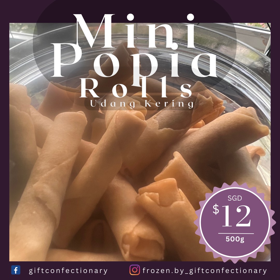 Mini popia (ready to eat) (500g/ bottle), Food & Drinks, Local Eats on ...