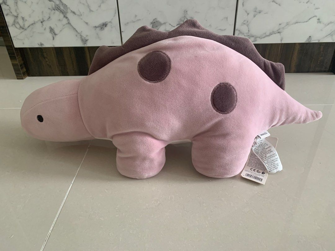 Miniso purple dinosaur soft toy, Hobbies & Toys, Toys & Games on Carousell