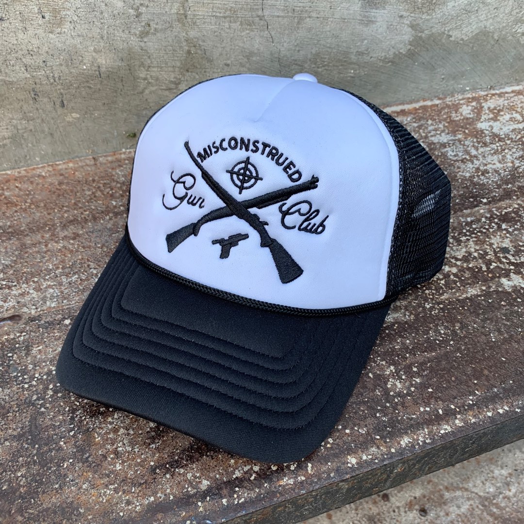 Misconstrued Gun Club trucker cap on Carousell