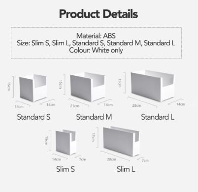 Modular Stackable Storage Sorting Containers, Furniture & Home Living ...