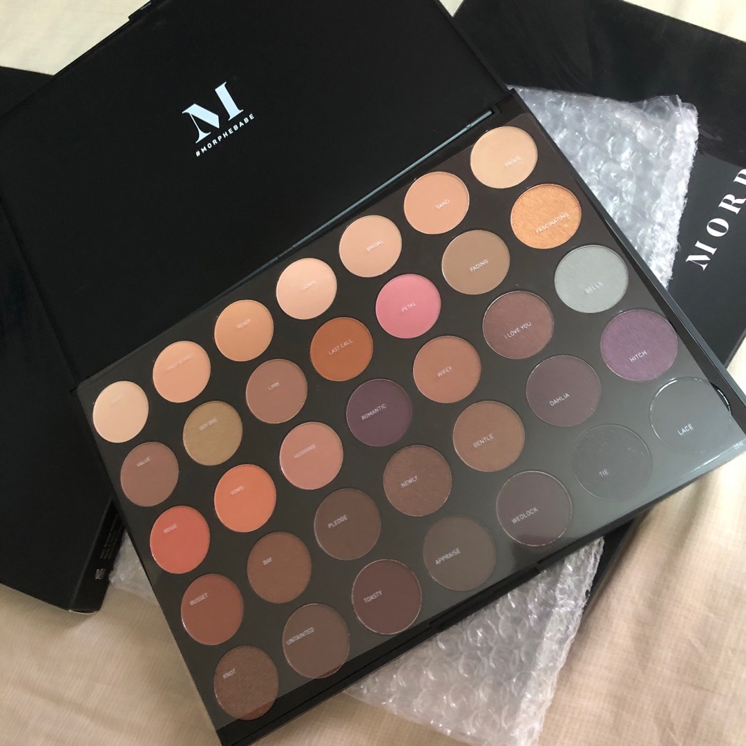 MORPHE 35W EYESHADOW PALETTE on Carousell