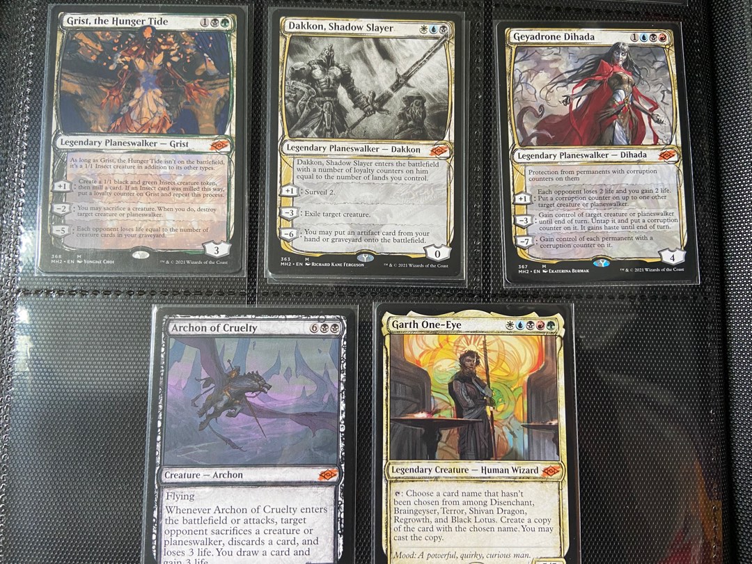 Mtg / MH2 / Mythic set / PW and creatures, 興趣及遊戲, 玩具 & 遊戲類 - Carousell