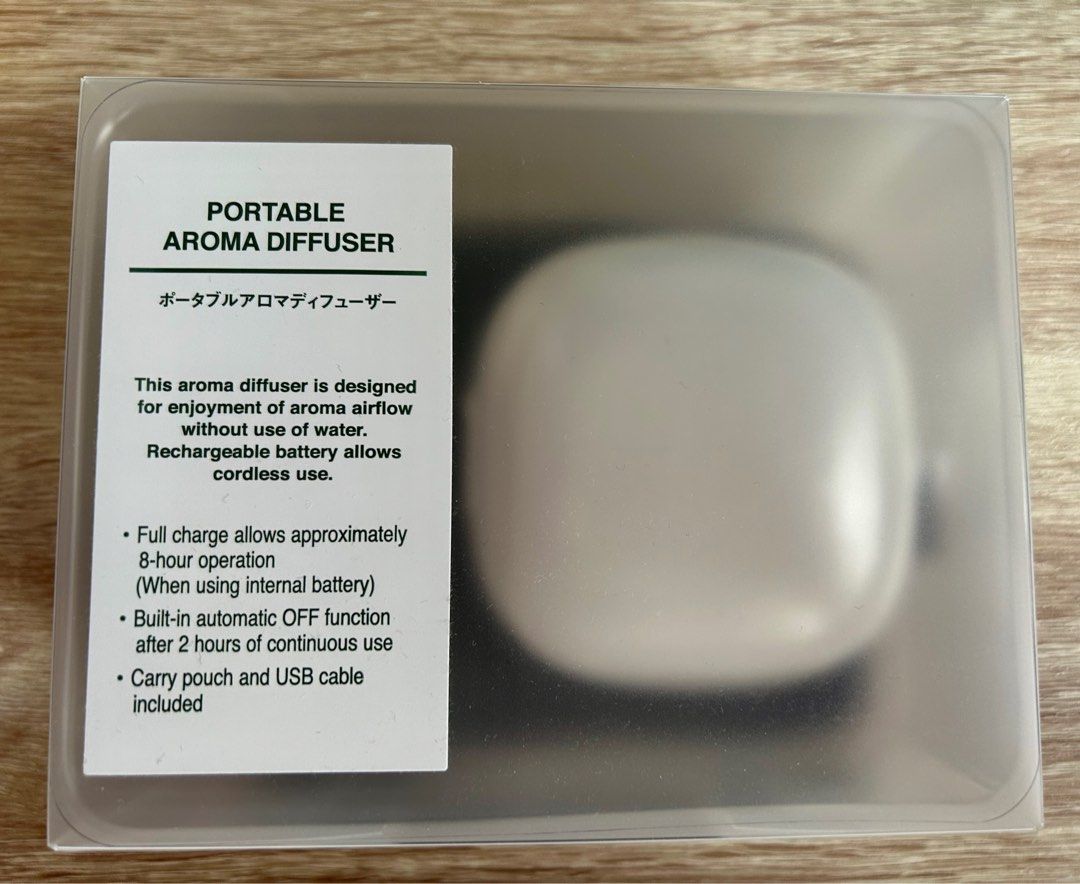 Muji Portable Aroma Diffuser, Furniture & Home Living, Home Fragrance ...