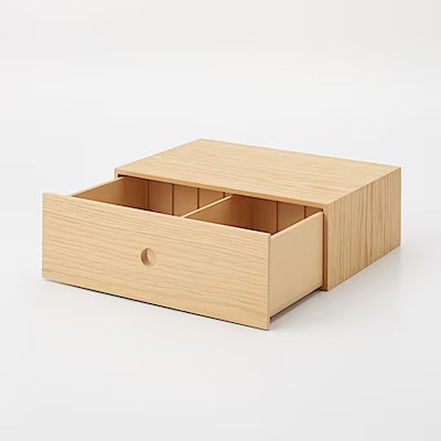 Muji Solid Wooden Drawer Storage, Furniture & Home Living, Home ...