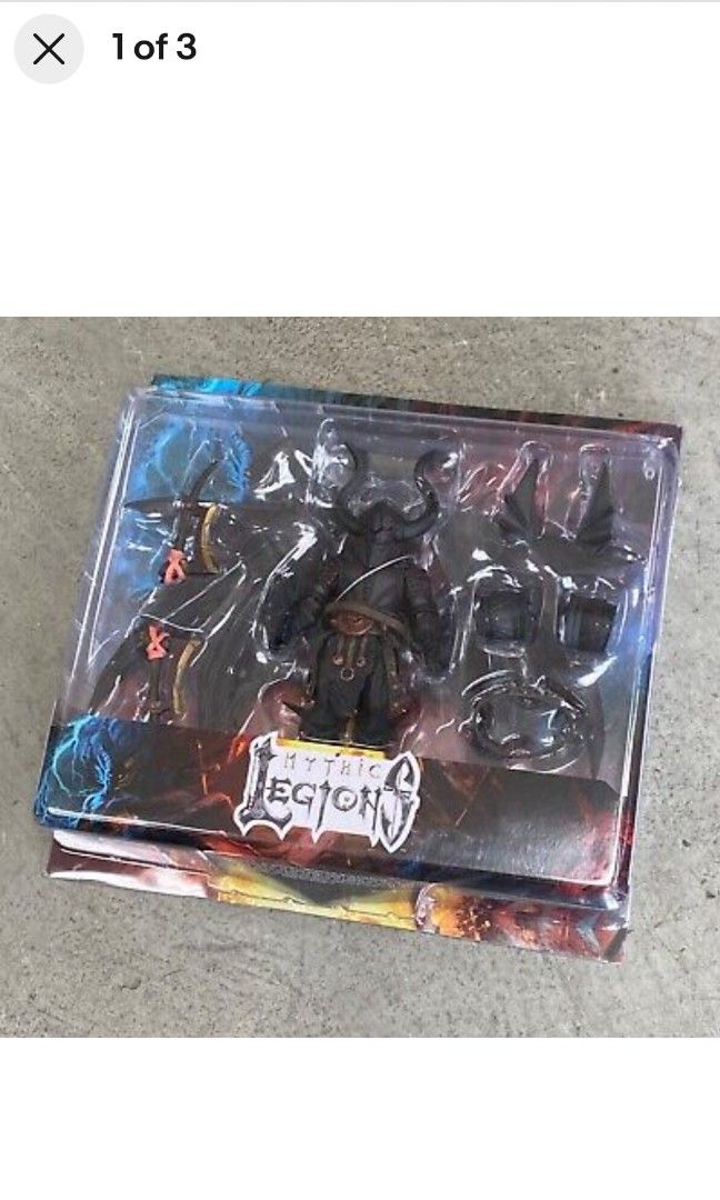 Mythic Legions 1/12 Scale The Unknown One LegionsCon 2022 Toy Fair ...