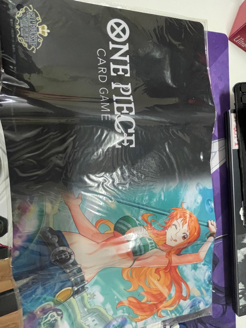 Nami Championship playmat and box set, Hobbies & Toys, Toys & Games on ...