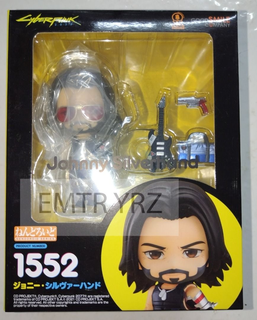 Nendoroid 1552 Cyberpunk 2077 Johnny Silverhand, Hobbies & Toys, Toys & Games on Carousell