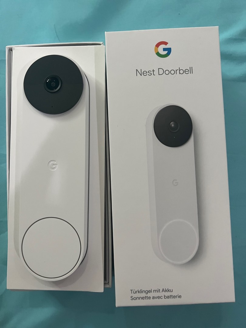 Nest Google Doorbell, Furniture & Home Living, Security & Locks ...
