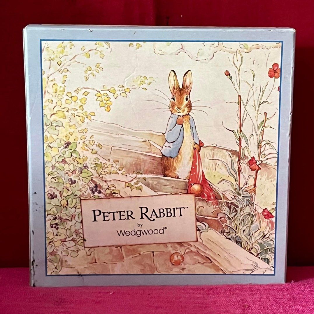 NEW WEDGWOOD Beatrix Potter Peter Rabbit BOWL 5.75" - Old Mrs Rabbit ...
