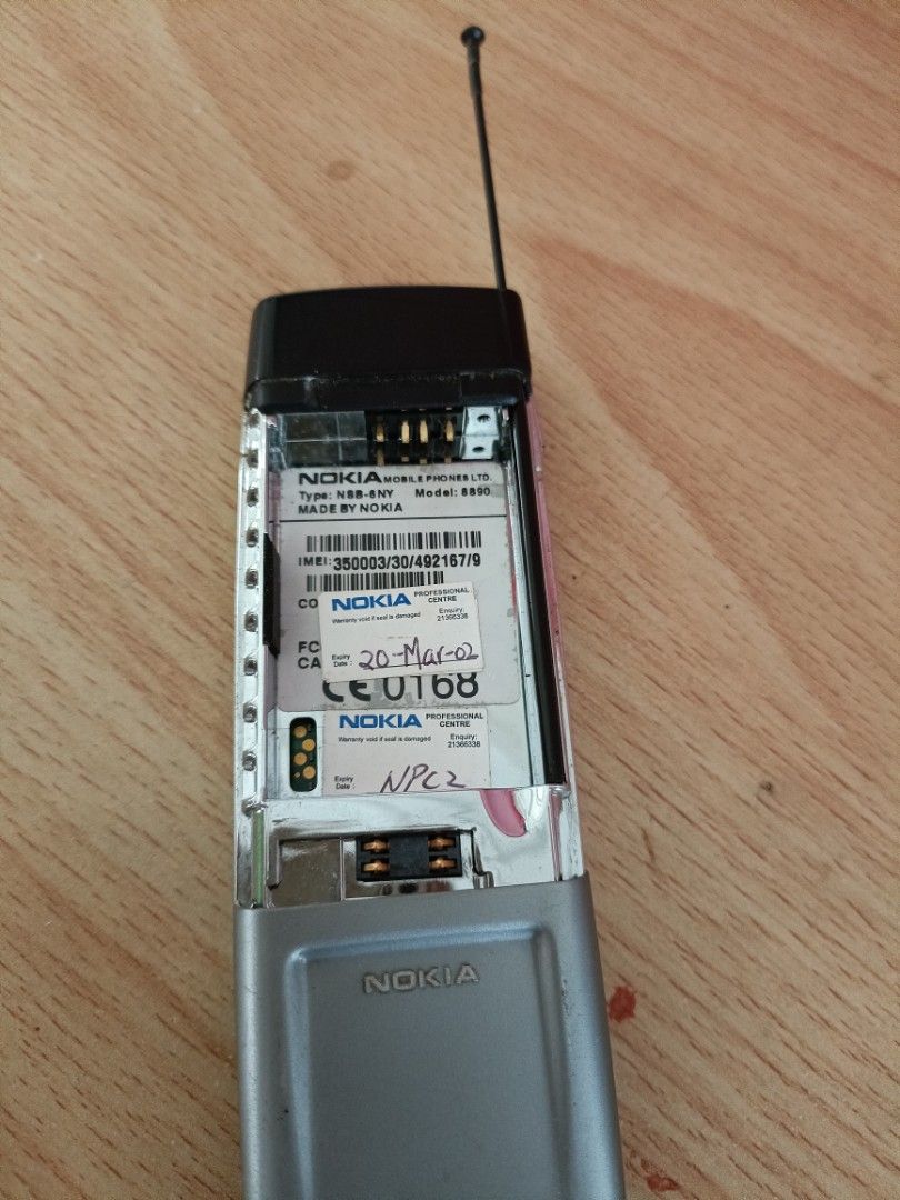 Nokia 8890 with antenna, Mobile Phones & Gadgets, Mobile Phones, Early ...