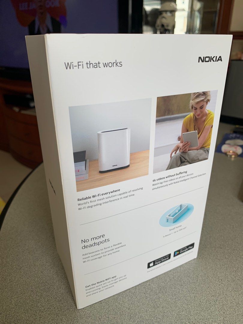 NOKIA WiFi Beacon 1 Mesh Router, Computers & Tech, Parts & Accessories ...