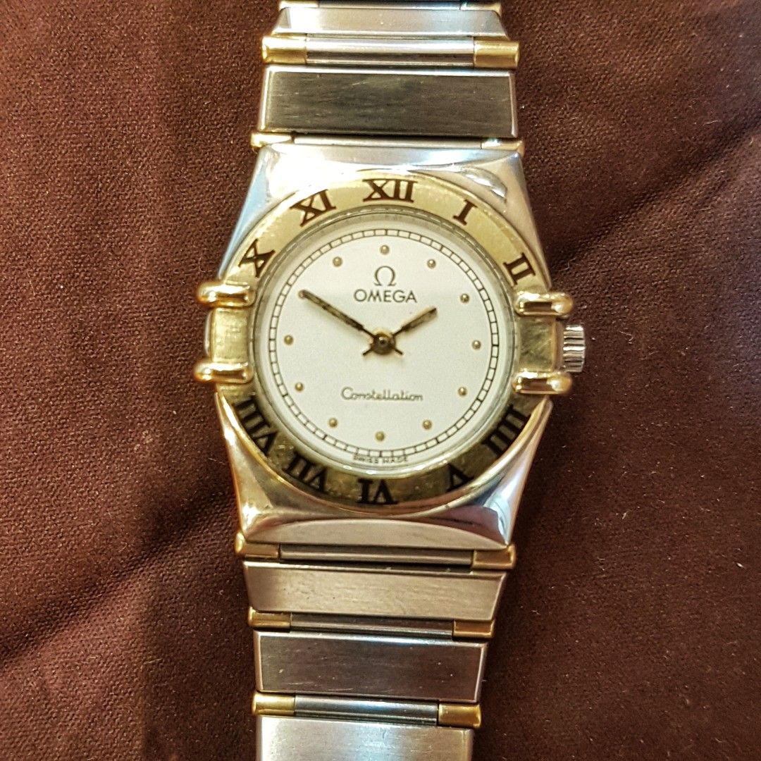 Omega Constellation No Date Lady Quartz Ref 6104/465.6, Luxury, Watches ...