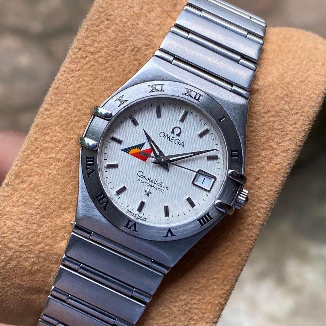 Omega Constellation PAL Date Swiss Made Wristwatch, Women's Fashion, Watches & Accessories ...