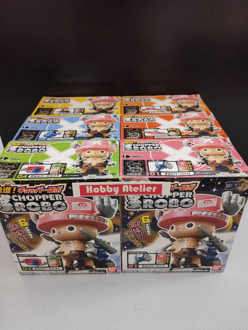 One Piece Chopper Robo (Set of 6), Hobbies & Toys, Toys & Games on ...