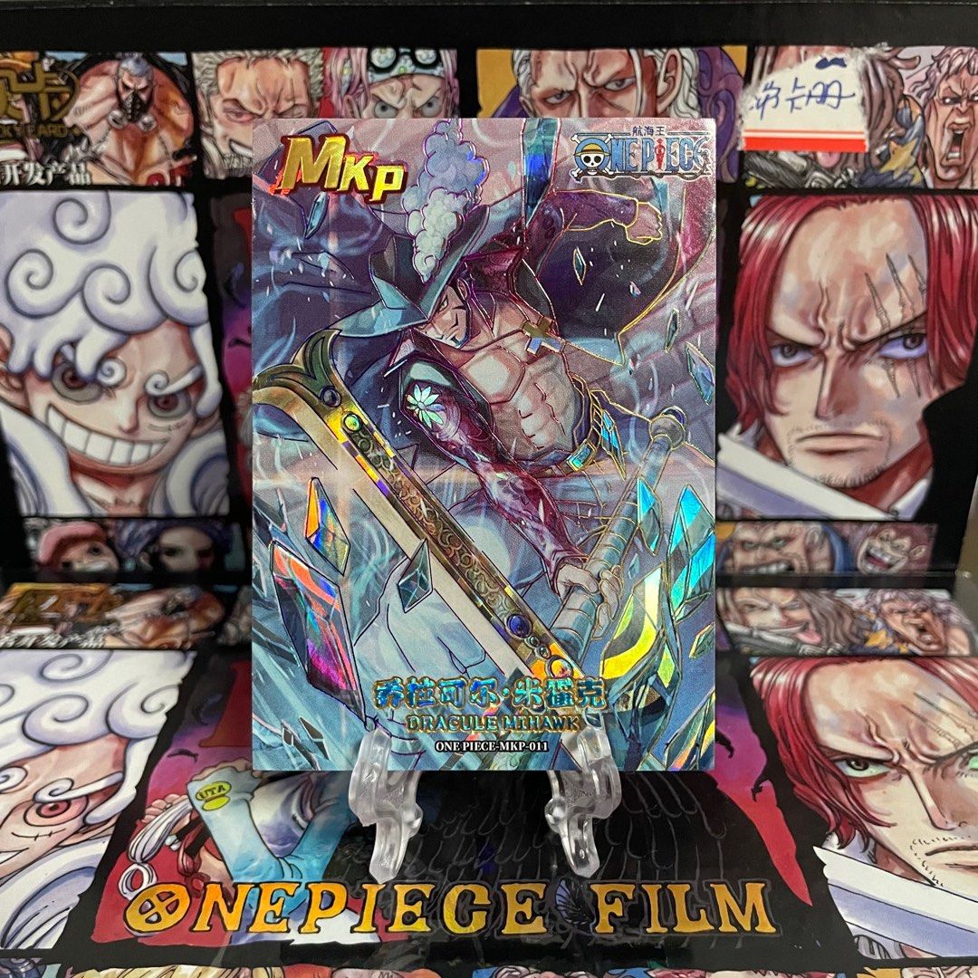 One Piece Lucky Card (Ou Ka) Mihawk, Hobbies & Toys, Toys & Games on ...