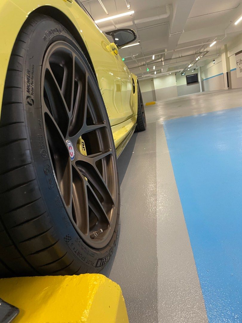 Original HRE Forged R101 LW 20" for F80/F82, Car Accessories, Tyres & Rims on Carousell