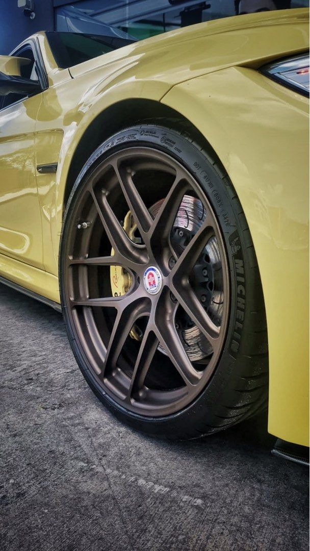 Original HRE Forged R101 LW 20" for F80/F82, Car Accessories, Tyres & Rims on Carousell