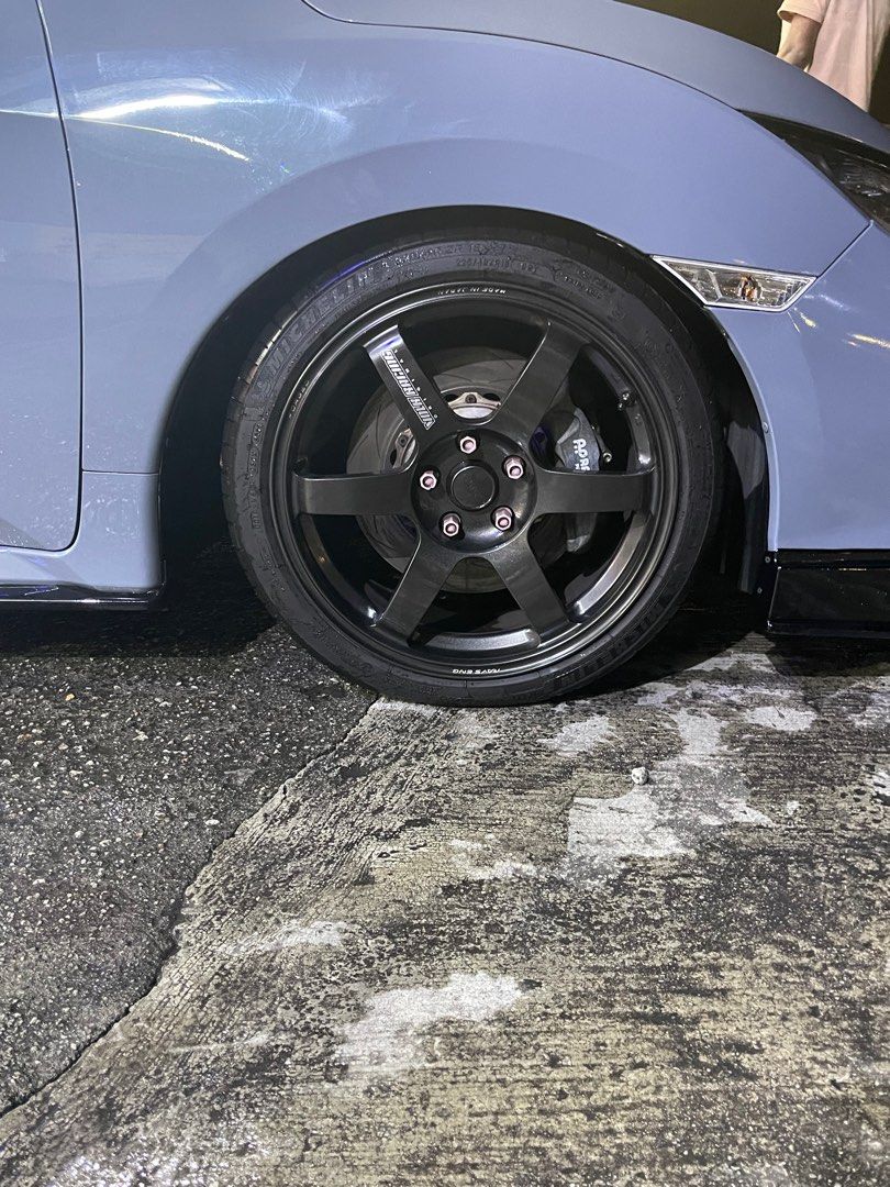 Original Te37 saga , Car Accessories, Tyres & Rims on Carousell