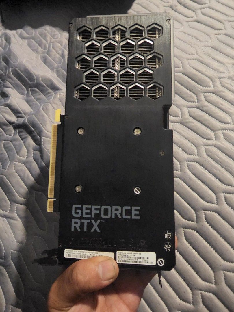 Palit RTX 3060Ti, Computers & Tech, Parts & Accessories, Computer Parts ...