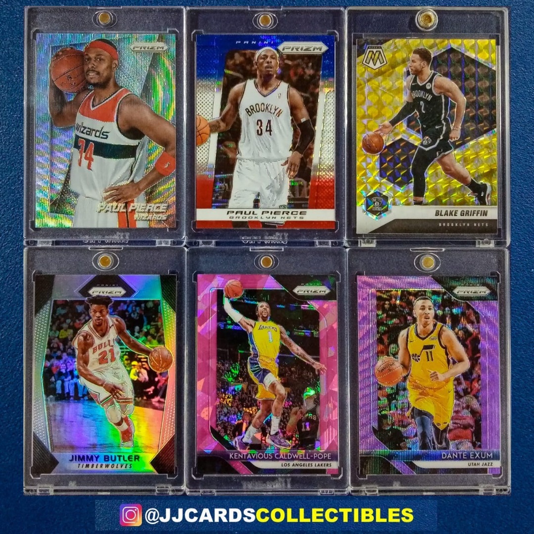 Paul Pierce, Blake Griffin, Jimmy Butler, KCP & Dante Exum NBA Cards on ...