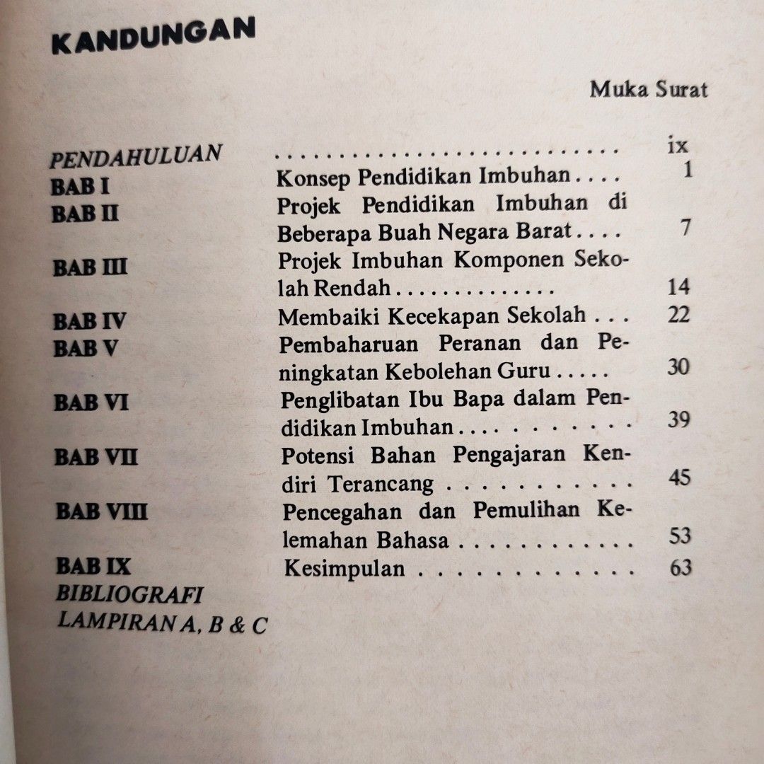 Pendidikan Imbuhan Suatu Pengenalan /Dr Koh Boh Boon #48, Hobbies ...