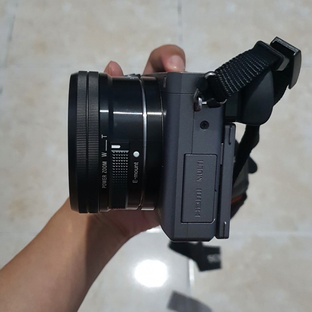 Sony a6000 (gray) with 16-50 mm kit lens & freebies, Photography ...