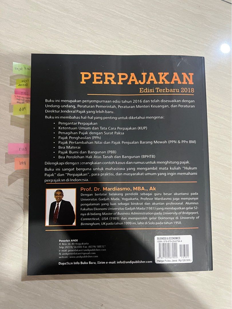Perpajakan Edisi Terbaru 2018 Prof. Dr. Mardiasmo on Carousell Perpajakan Edisi Terbaru 2018 Prof. Dr. Mardiasmo on Carousell