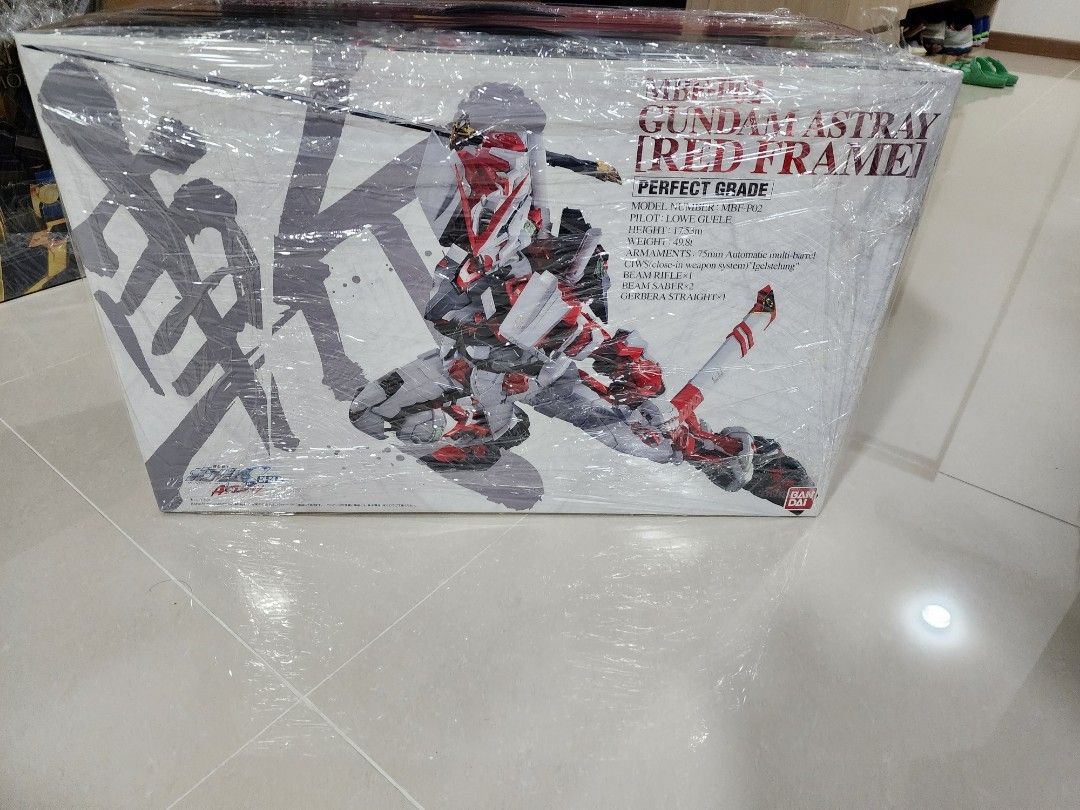PG Astray Red Frame, Hobbies & Toys, Toys & Games on Carousell